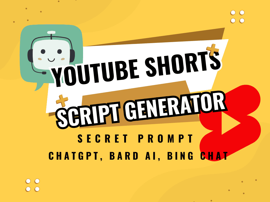 YouTube Shorts Script Generator - Prompt ChatGPT, Bard, dan Bing Chat ... YouTube Shorts Script Generator - Prompt ChatGPT, Bard, dan Bing Chat ...